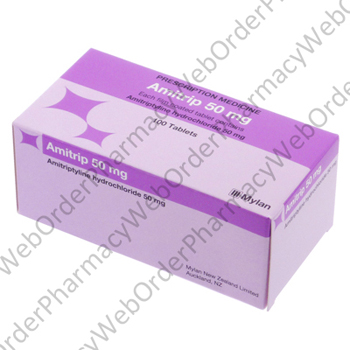 Amitrip (Amitriptyline Hydrochloride) - 50mg (100 Tablets)| Antidepressants
