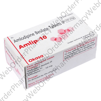 Amlip (Amlodipine Besilate) - 10mg (10 Tablets)| Generics| Heart