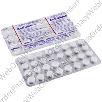 Asthalin 4 (Salbutamol) - 4mg (30 Tablets)| Asthma