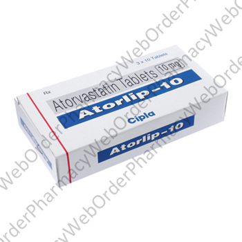 Atorlip (Atorvastatin Calcium) - 10mg (30 Tablets)| Cholesterol