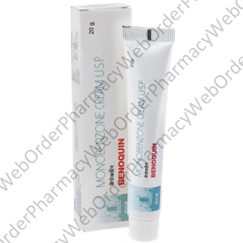 Benoquin Cream (Monobenzone) - 20% (20g Tube)| Skin