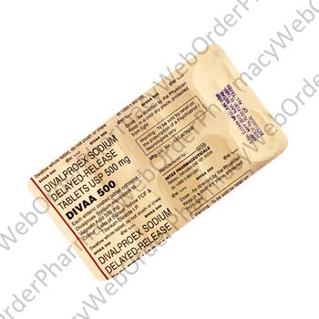 Divaa (Divalproex Sodium) - 500mg (10 Tablets)| Antidepressants| Generics| Neural