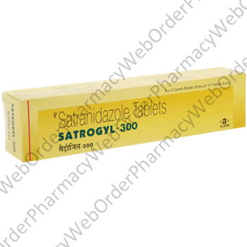 Satrogyl (Satranidazole) - 300mg (10 Tablets)| Life