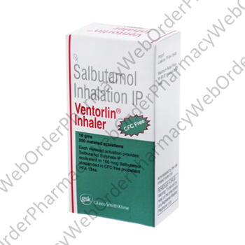 Ventorlin Inhaler (Salbutamol) - 100mcg (200 Doses)| Asthma| Generics